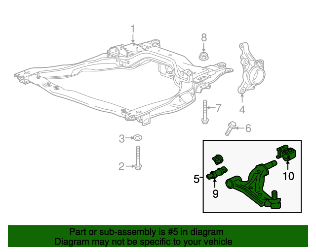 2016-2021 Chevrolet Spark OEM NEW 2016-2021 GM Chevrolet Spark Front ...