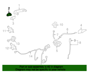 2010-2022 GM Primed Door Lock Cylinder Cap 92233091 GM | GMPartsDirect.com