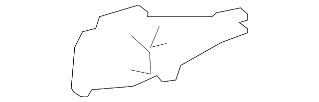 2010-2016 GM Passenger Side Outside Door Handle Bracket 13505891 ...