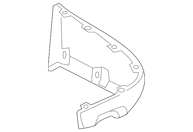 Lexus OEM Side Spoiler Part# 76893-75030-B0 | OEM Vehicle Parts