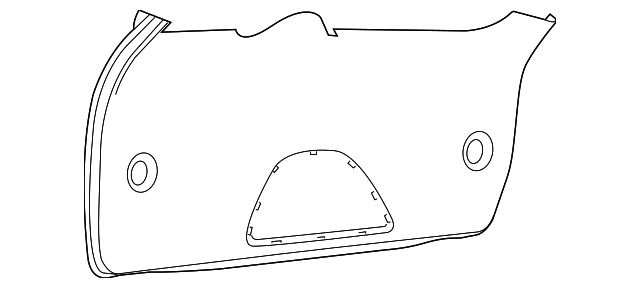 2011-2024 Dodge Durango Lift Gate Trim 6ZP61DX9AB | Mopar Parts Canada