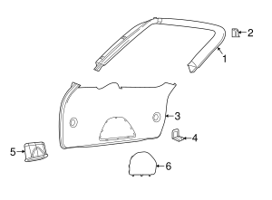2011-2022 Mopar Hook 68348749AA | TascaParts.com