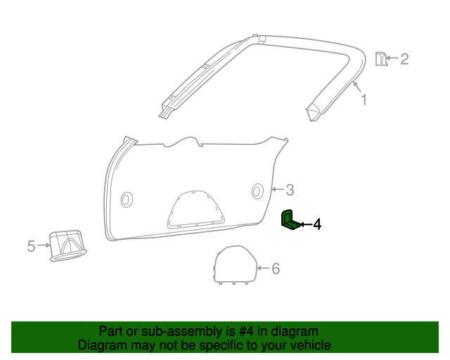 2011-2022 Mopar Hook 68348749AA | TascaParts.com