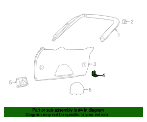 2011-2020 Mopar Hook 68348749AA | TascaParts.com
