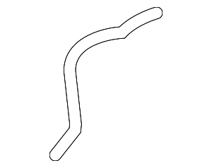 2007-2010 Mercedes-Benz Overflow Hose 221-501-07-25 | MB OEM Parts