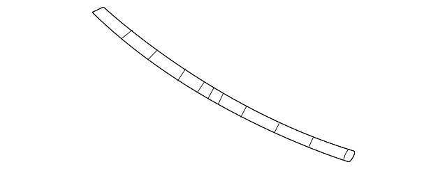 2022-2024 Mitsubishi Front Weather-Strip 65820W000P | Mitsubishi Parts ...