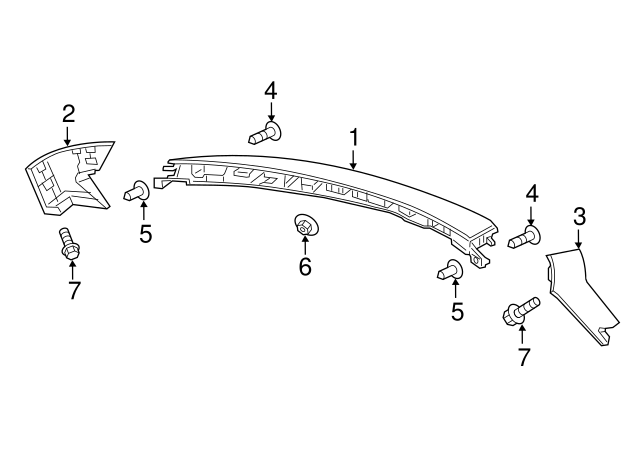 2015-2024 Nissan Pillar Cover Grommet 26557-CY00A | Team Nissan Inc.