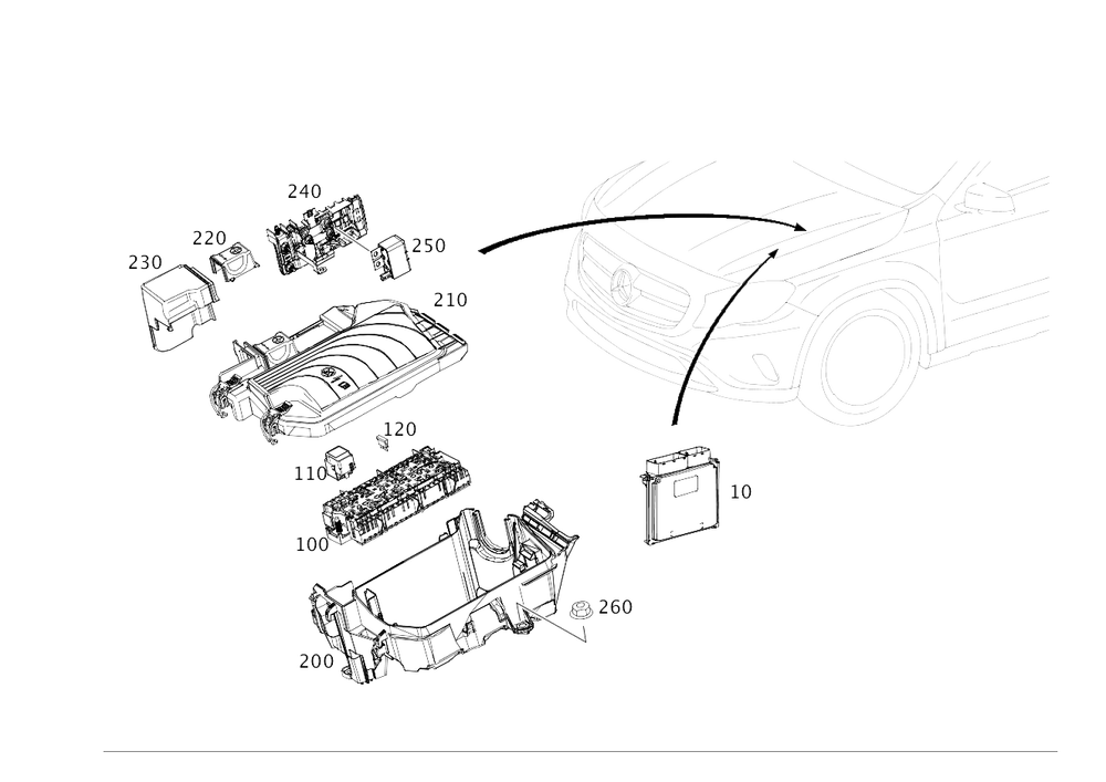 Relay Unit - Part #246-906-71-00 | Mercedes Parts Center