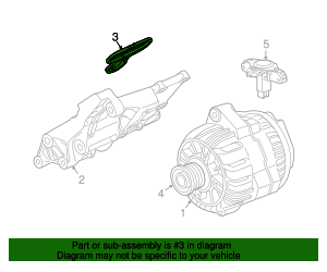 12317507808 - 2004-2010 BMW Mount Bracket Gasket (12-31-7-507-808 ...