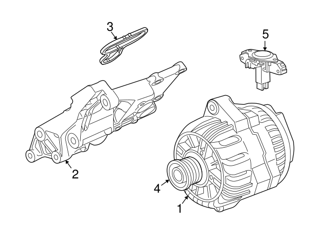 12317507808 - 2004-2010 BMW Mount Bracket Gasket (12-31-7-507-808 ...