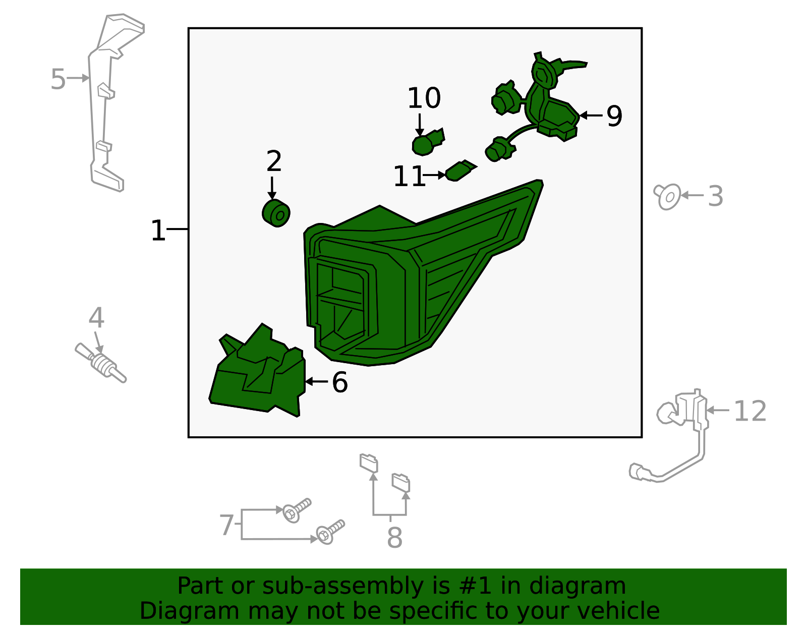 LB5Z-13404-F - Tail Lamp Assembly Ford 2020-2024 Ford | Parts for Sale ...