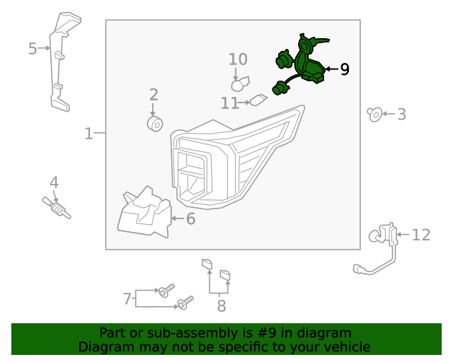 2020-2023 Ford Socket & Wire LB5Z-13412-A | AutoNationParts.com