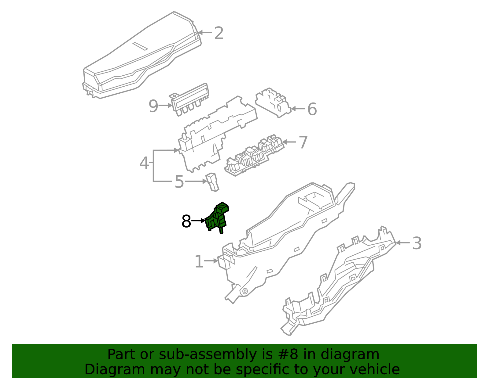82661-33050 - 2019-2024 Lexus - Relay Plate | My L Parts