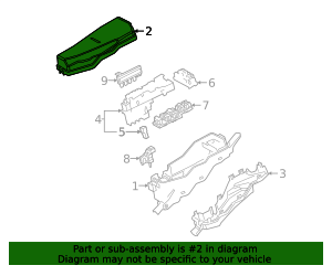 2019-2024 Lexus ES350 Fuse & Relay Box Upper Cover 82662-06C10 | OEM ...