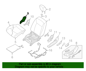 87381-4RA0A - Inner Finish Panel 2016-2024 Nissan | Nissan Parts ...