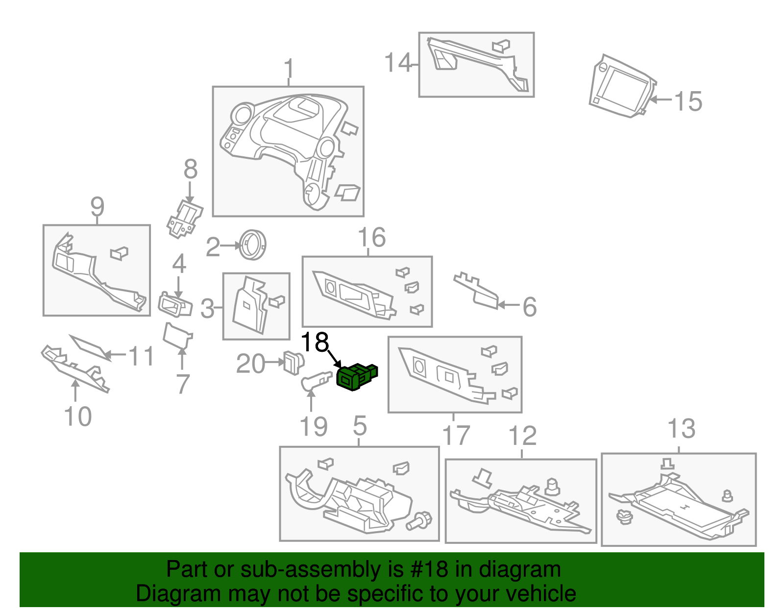 39112-TA0-003 - Auxiliary Jack 2009-2014 Honda | Honda Parts Online