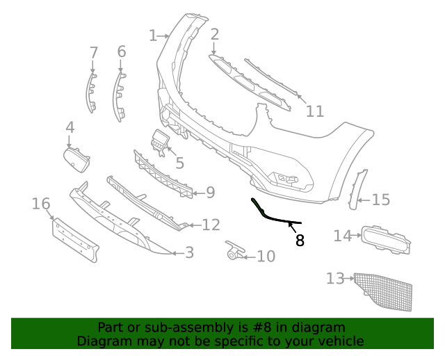 167-885-69-03 - Lower Trim 2020-2023 Mercedes-Benz | Mercedes-Benz USA ...