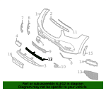 167-885-73-03 - Lower Grille 2020-2023 Mercedes-Benz | Mercedes-Benz ...