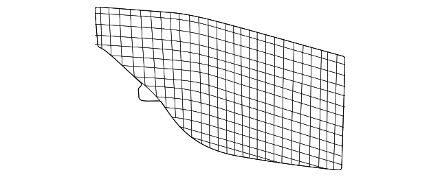 2020-2023 Mercedes-Benz Outer Grille 167-885-74-03 | MB Parts Center