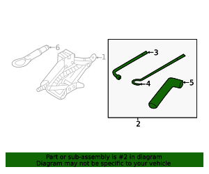 2013-2017 Nissan NV200 Tool Kit 99501-3BA0B | Sullivan Brothers Nissan