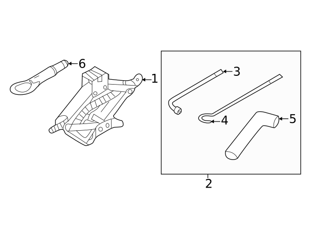 51112-JX00A - Tow Hook 2013-2021 Nissan NV200 | Nissan Parts ...