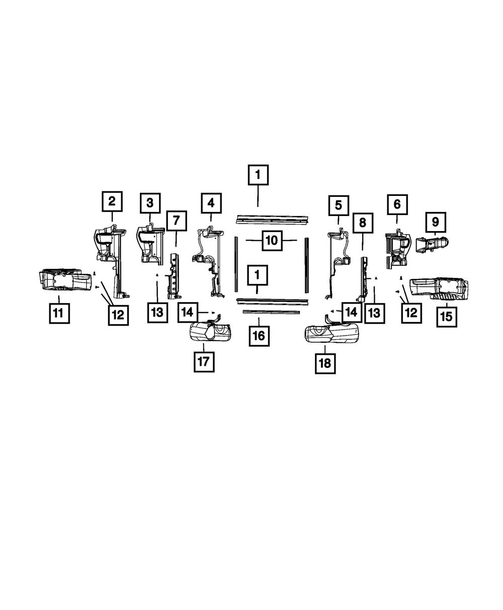 2015-2023 Dodge Brake Cooling Air Duct, Right 68228405AD | Mopar eStore
