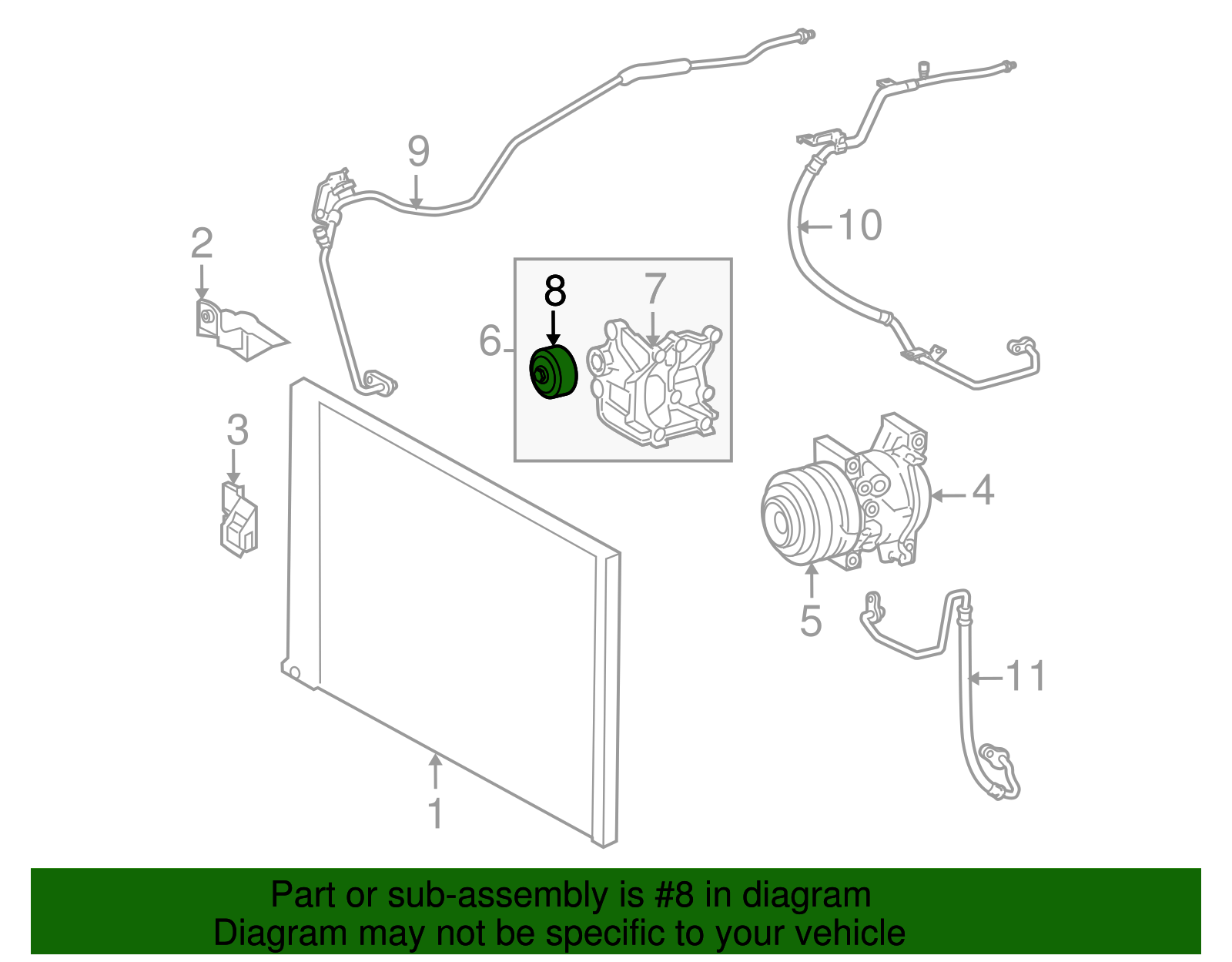 2005-2023 Toyota Accessory Drive Belt Idler Pulley 88440-25070 | Toyota ...