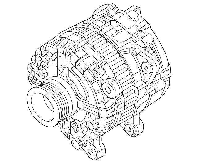 2020-2024 Audi Alternator 06E-903-024-T | Retail Performance Auto Parts