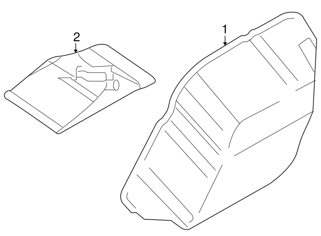 2004-2009 Nissan Transmission Filter 31728-8Y000 | Parts for Nissans