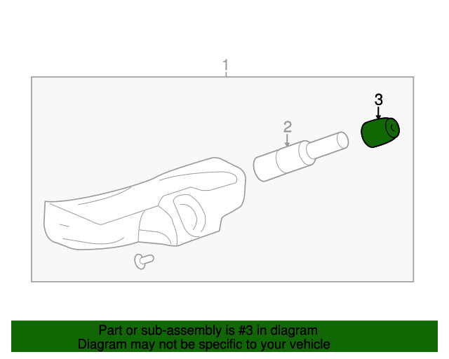 2015-2024 GM Cap 13598913 GM | GMPartsDirect.com