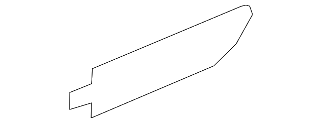 Genuine OEM GM Part - Rear Passenger Side Door Window Frame Rear ...