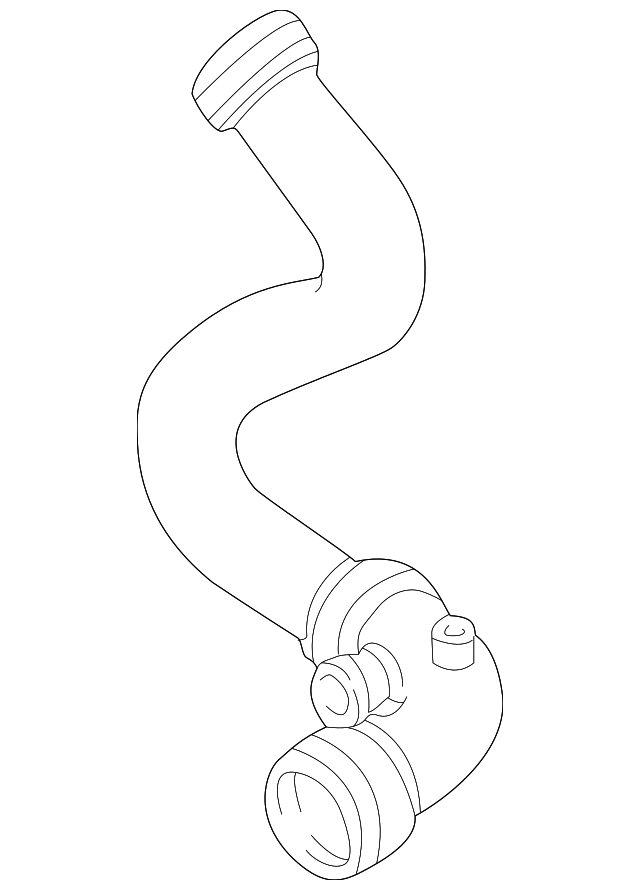 11-53-1-705-223 - Upper Hose - 1998-2003 BMW | Buy BMW Parts Now