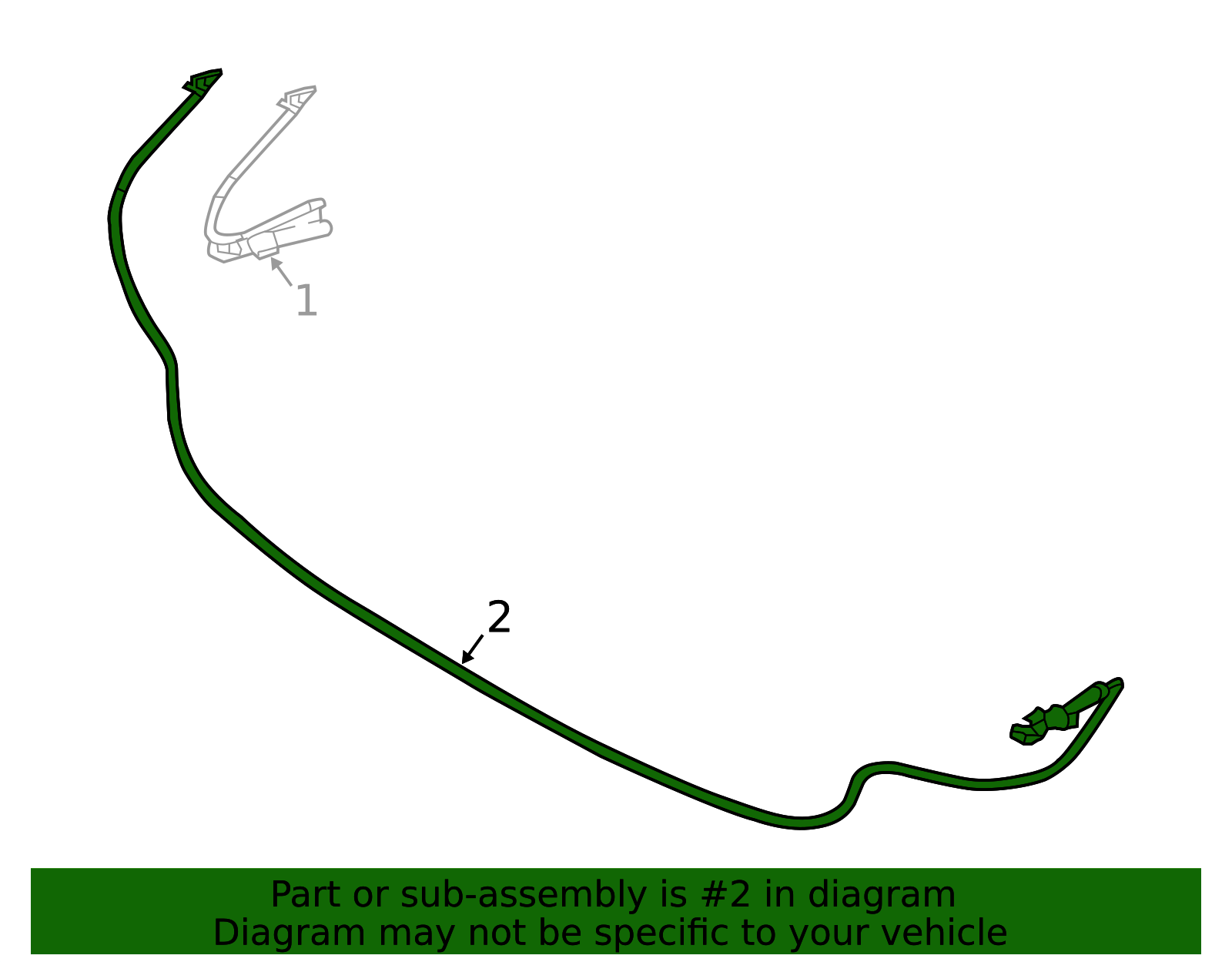 Genuine OEM Washer Nozzle Part# LR110227 Fits 2018-2022 Land Rover ...