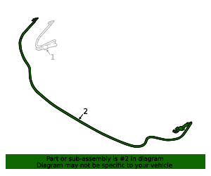 Genuine OEM Washer Nozzle Part# LR110227 Fits 2018-2022 Land Rover ...