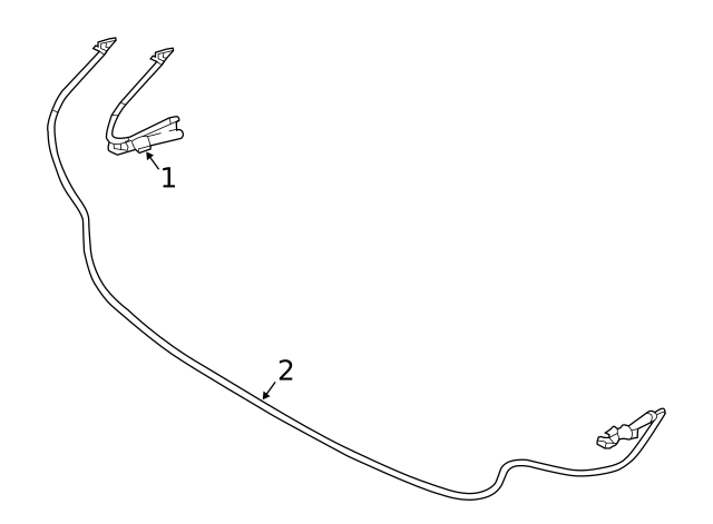 Genuine OEM Washer Nozzle Part# LR110227 Fits 2018-2021 Land Rover ...