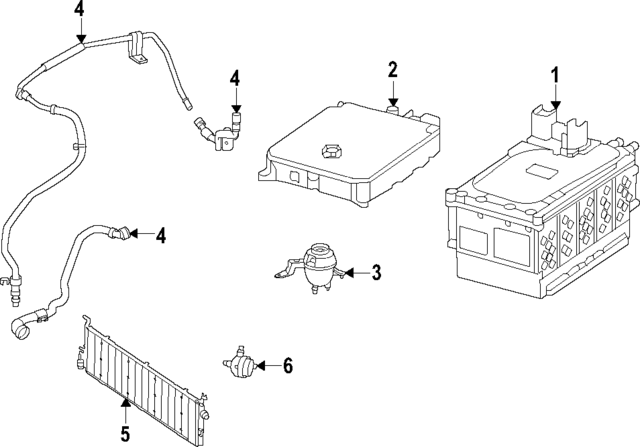 206-500-01-00 - Expansion Tank 2022-2024 Mercedes-Benz | Mercedes-Benz ...