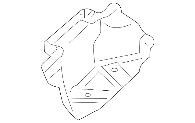 8W7-804-174 - Exhaust Heat Shield 2018-2023 Audi | Audi OEM Parts