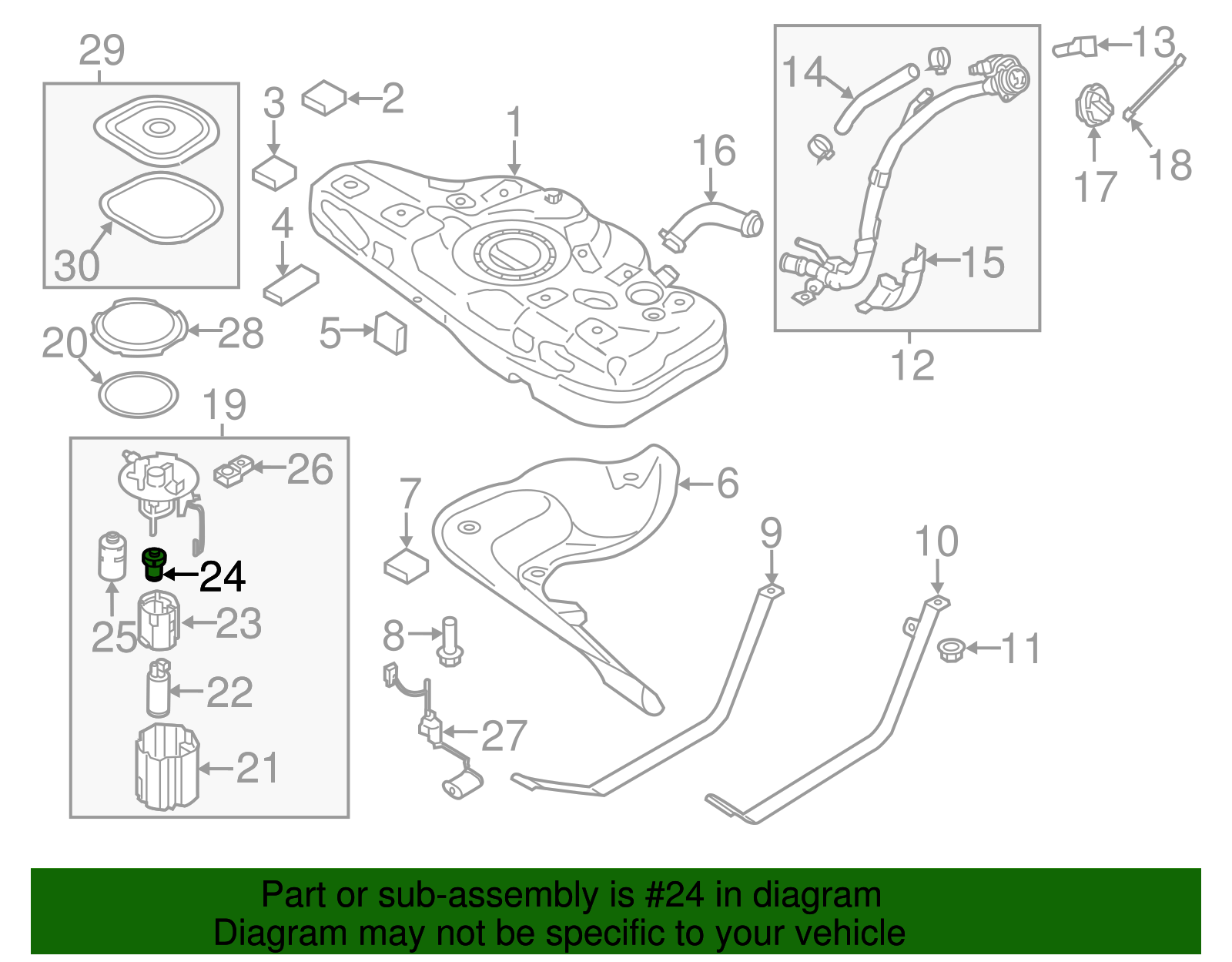 2011-2022 Hyundai Two Way Valve 31190-3X000 | Retail Performance Auto Parts