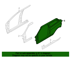 2012-2017 Land Rover Range Rover Evoque Uniside Assembly LR054607 ...