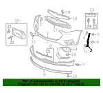 2018-2021 Chevrolet Traverse Front Passenger Side Bumper Fascia Outer ...