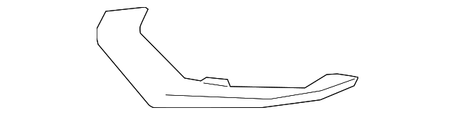 23234923 - Front Passenger Side Fog Lamp Opening Cover 2018-2021 ...