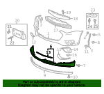 2018-2021 Chevrolet Traverse Front Lower Bumper Cover 84344579 GM ...
