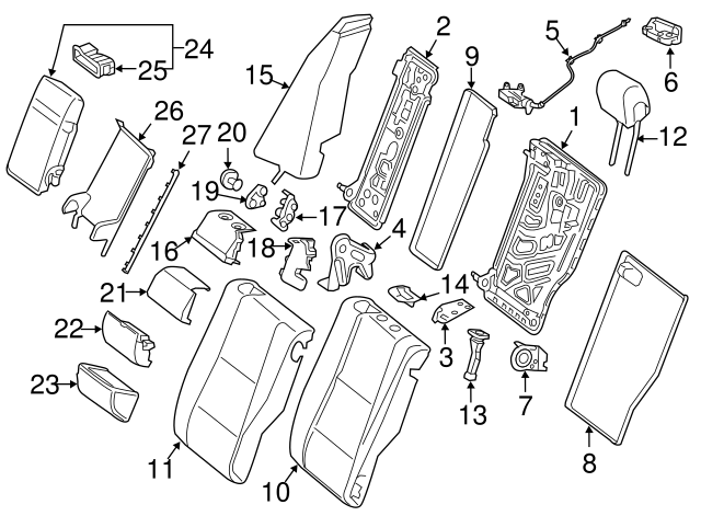 2015-2023 Mercedes-Benz Lower Cover 205-920-33-60-64-9E43 | MB OEM Parts