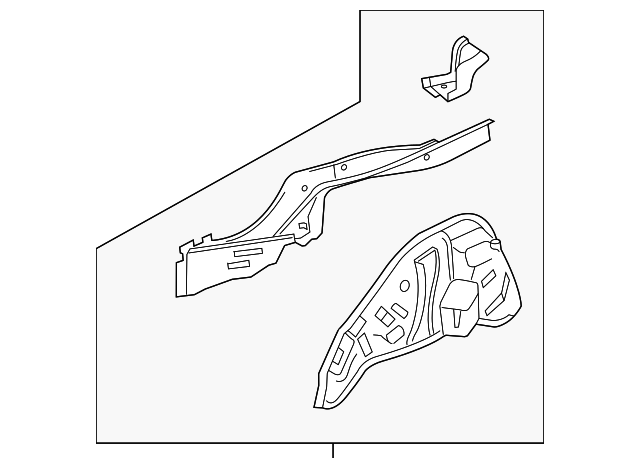 204-610-02-10 - Side Member 2011-2017 Mercedes-Benz | Mercedes-Benz USA ...