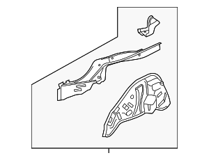 204-610-02-10 - Side Member 2011-2017 Mercedes-Benz | Mercedes-Benz USA ...