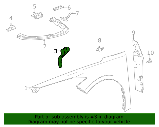 2020-2021 Chevrolet Corvette Lower Reinforced 84221678 | GMPartsDirect.com
