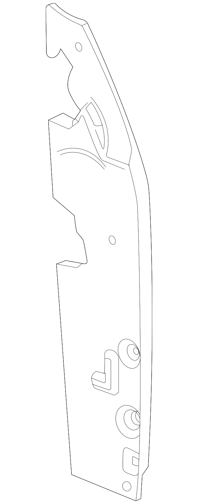 Front Driver Side Fender Insulator 84852516 | GMPartsDirect.com