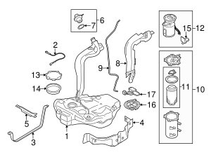 5Q0-127-177 - Fuel Pump Filter 2015 Volkswagen | AutoNation Parts