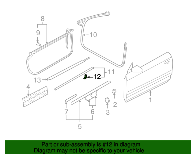 8E0-837-485 - Lower Seal Retainer 2003-2009 Audi | Audi OEM Parts