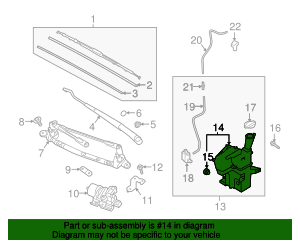 2018-2022 Hyundai Accent Reservoir 98620-J0000 | OEM Parts Online